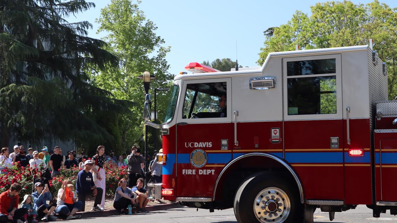 Fire Station Front Ramp Open House | Picnic Day